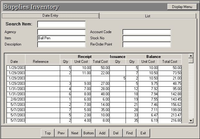 Supplies Inventory System | SourceCodester